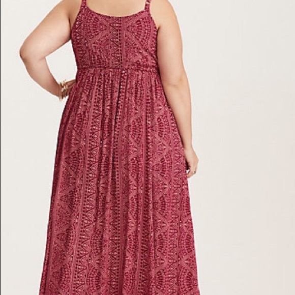 torrid | Dresses | Raspberry Maxi Dress | Poshmark